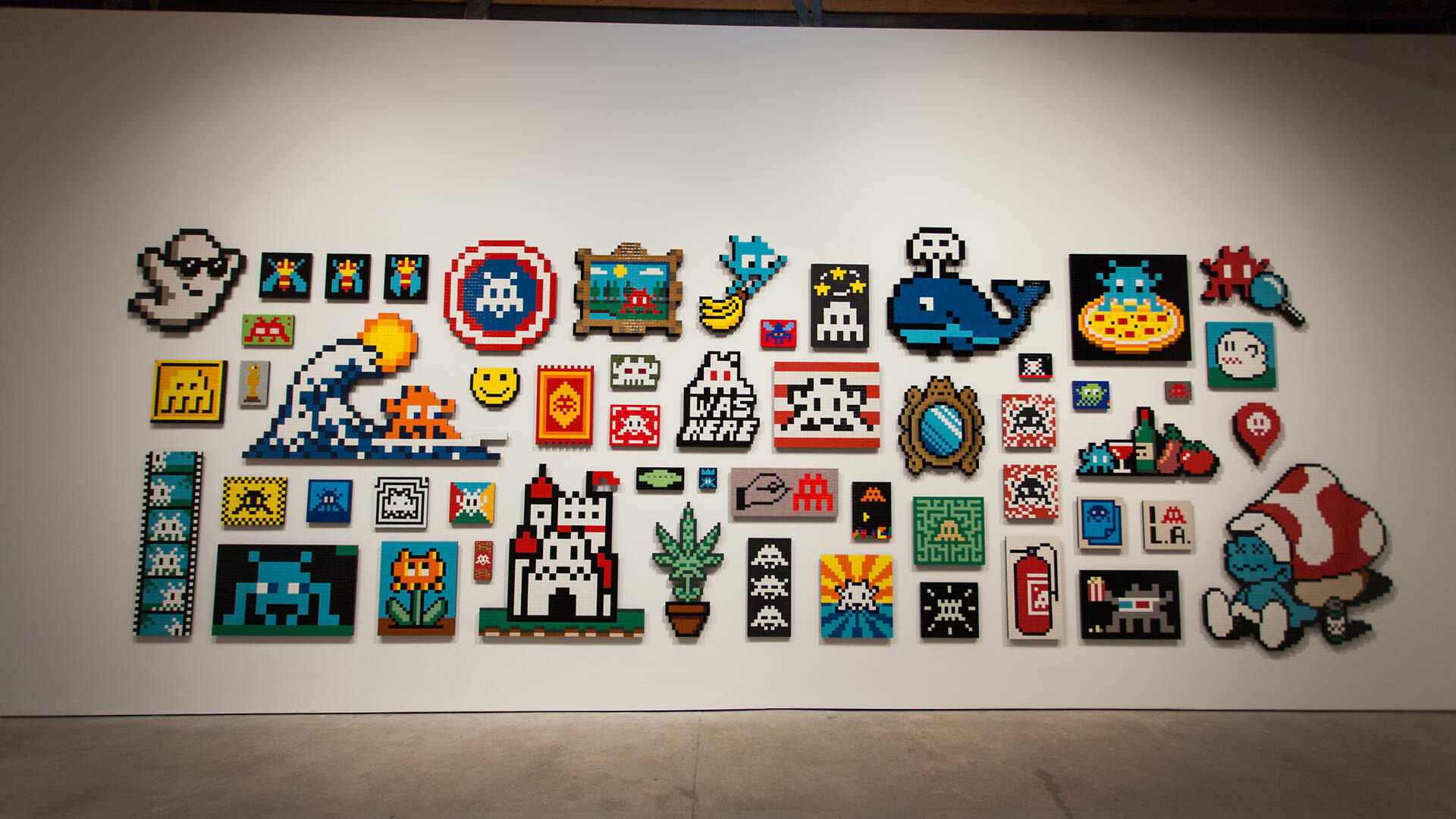 Invader is holding his first L.A. gallery show in over a decade