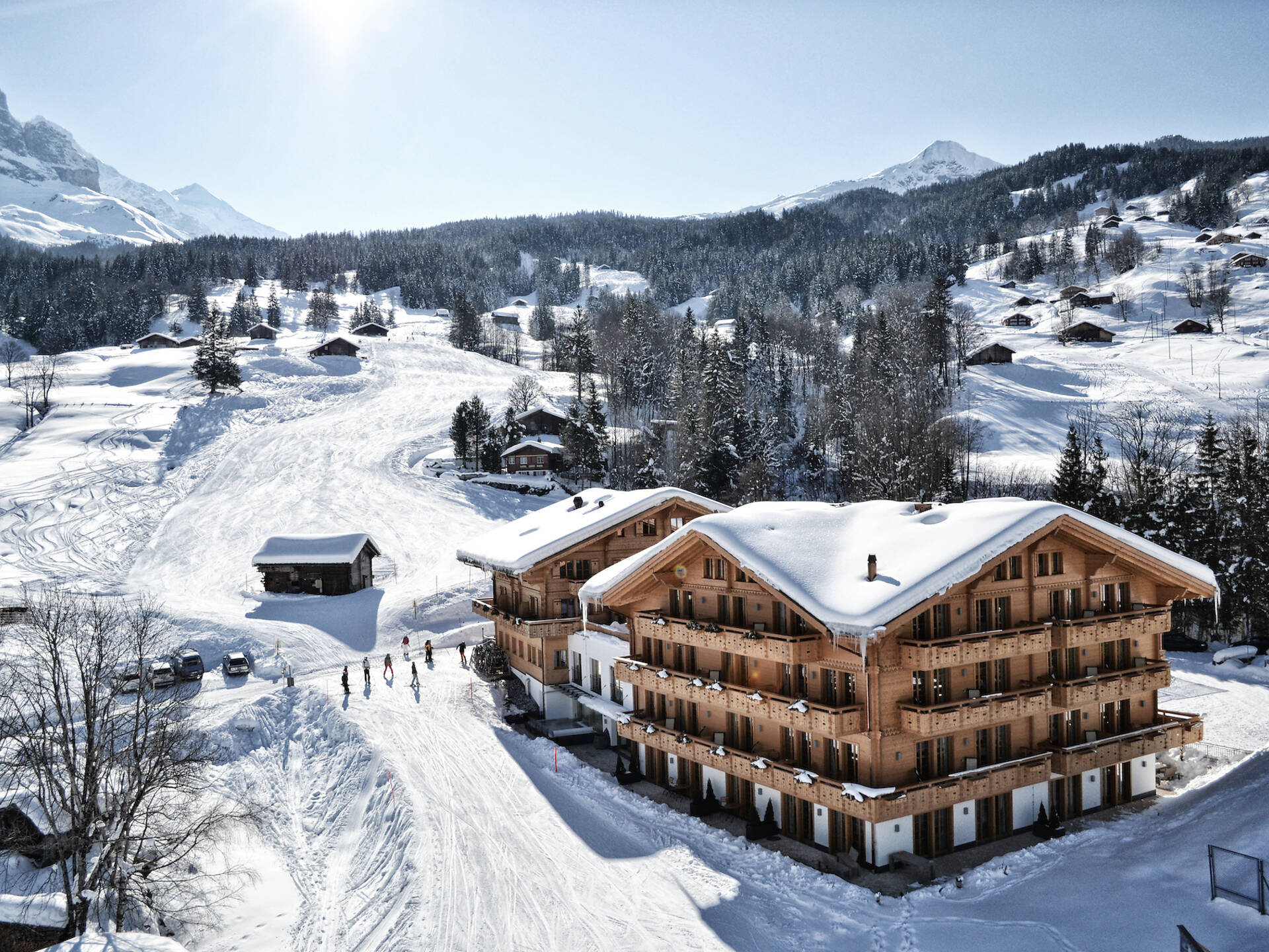 Inspiring ski-in and ski-out hotels across Switzerland