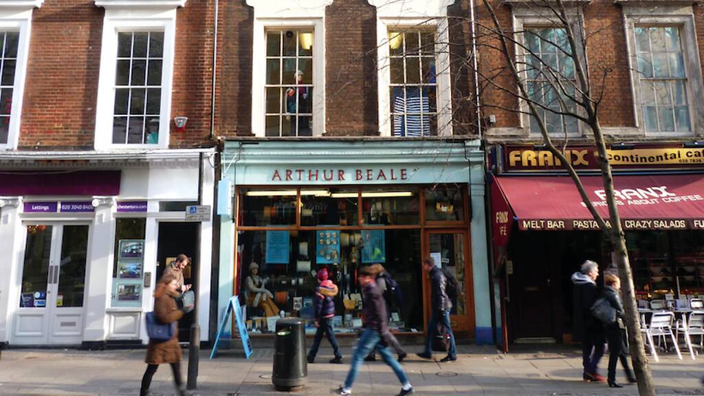 A Spotter's Guide To London's Most Beautiful Old Shopfronts