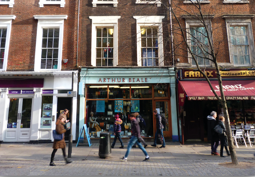 A Spotter's Guide To London's Most Beautiful Old Shopfronts