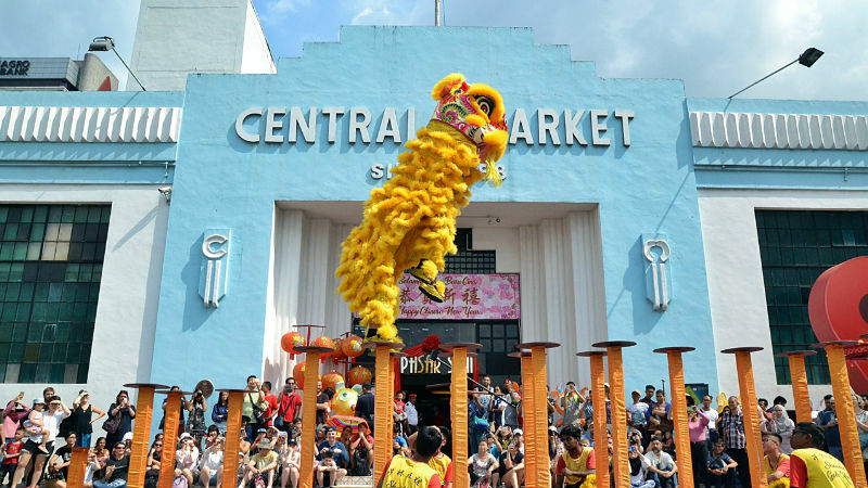 Chinese New Year at Central Market | Things to do in Kuala Lumpur
