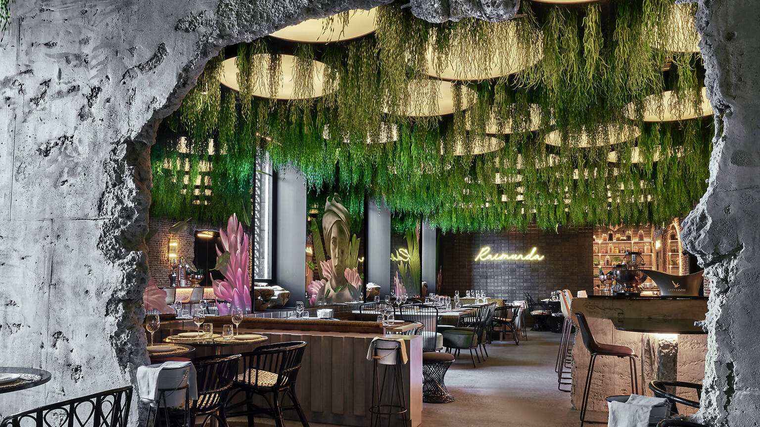 Raimunda, el vergel donde disfrutar los sabores de dos continentes