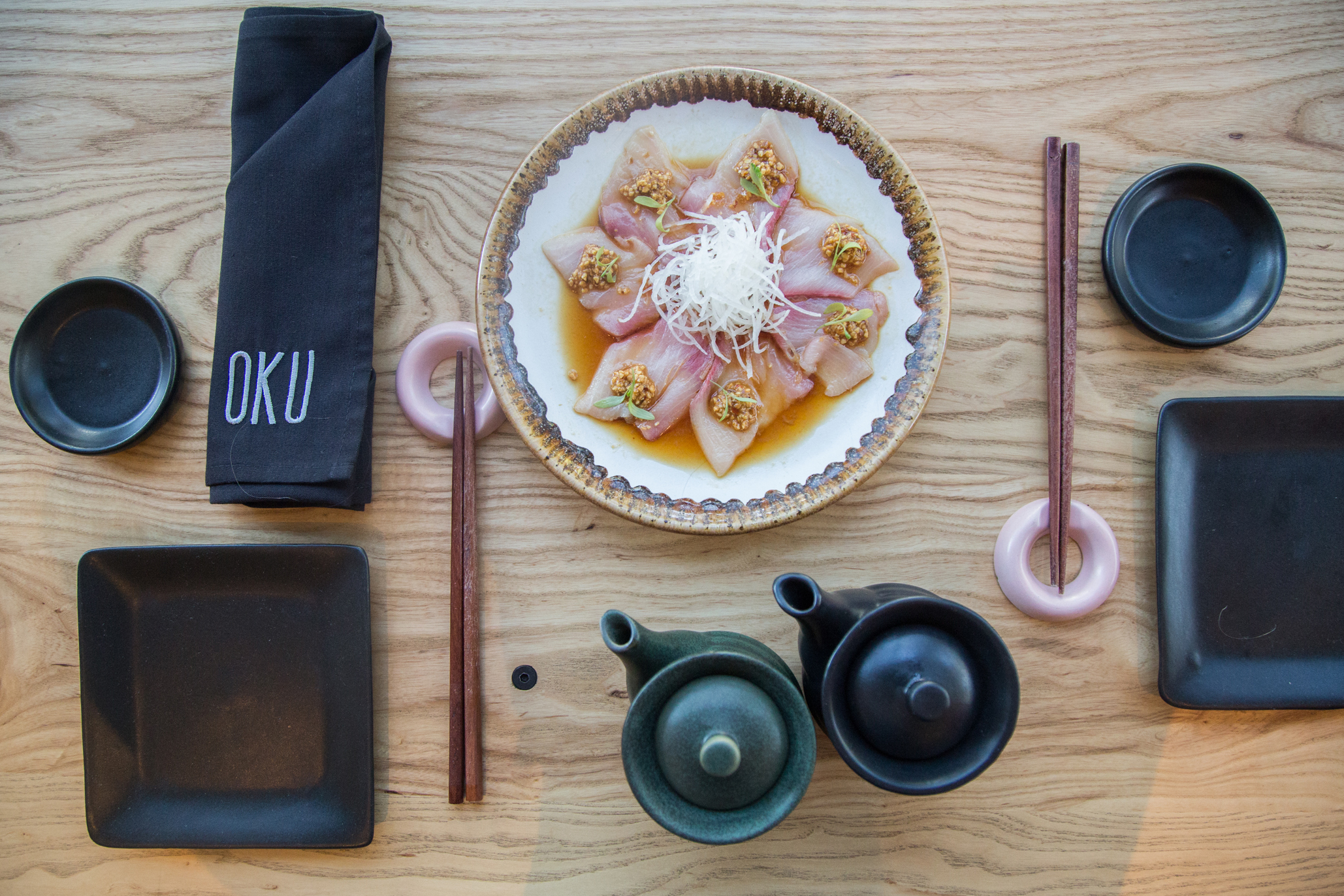 OKU, raw bar de comida japonesa en Lomas Virreyes