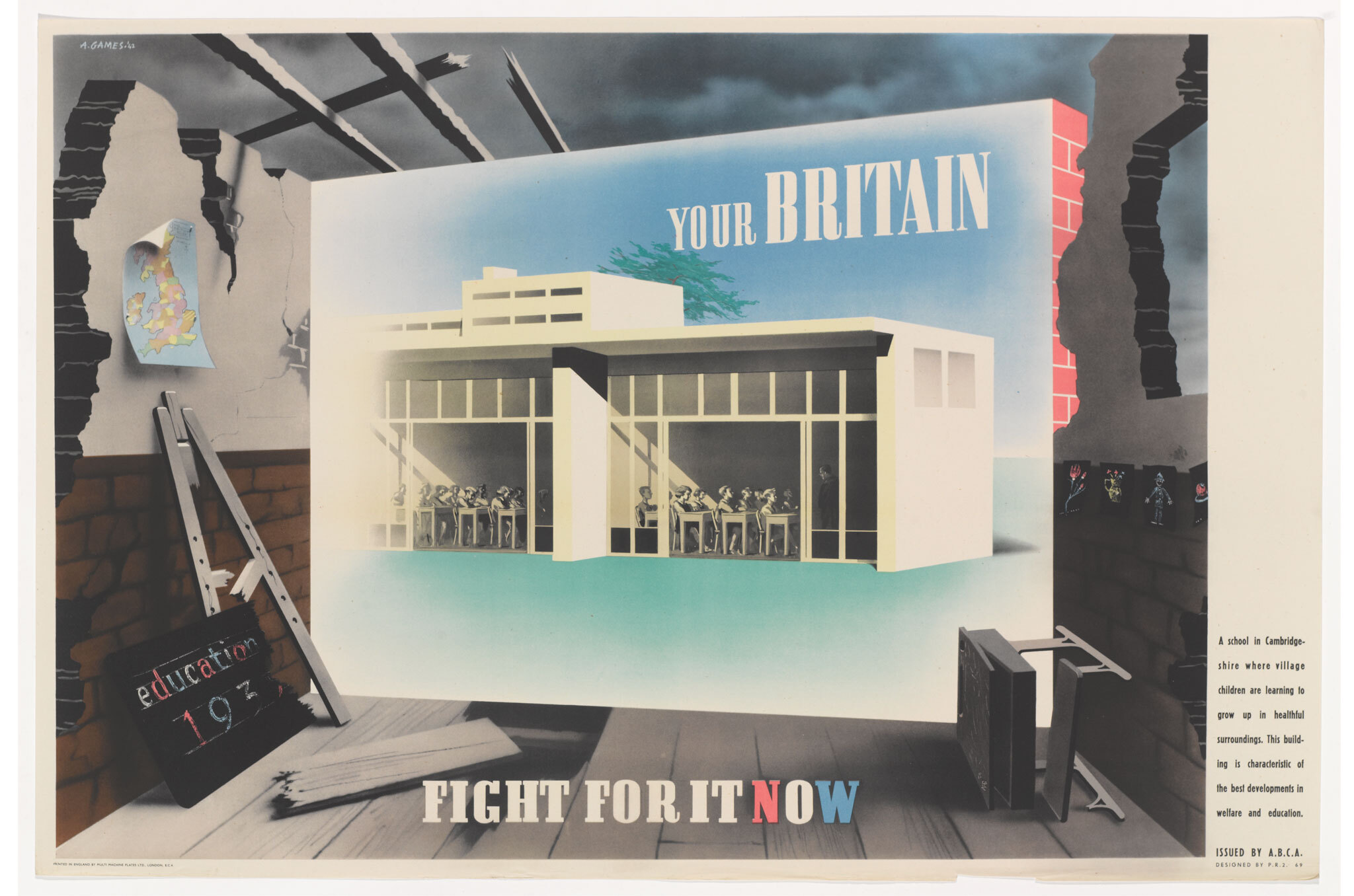 The art of persuasion: Wartime posters by Abram Games | Museums in London