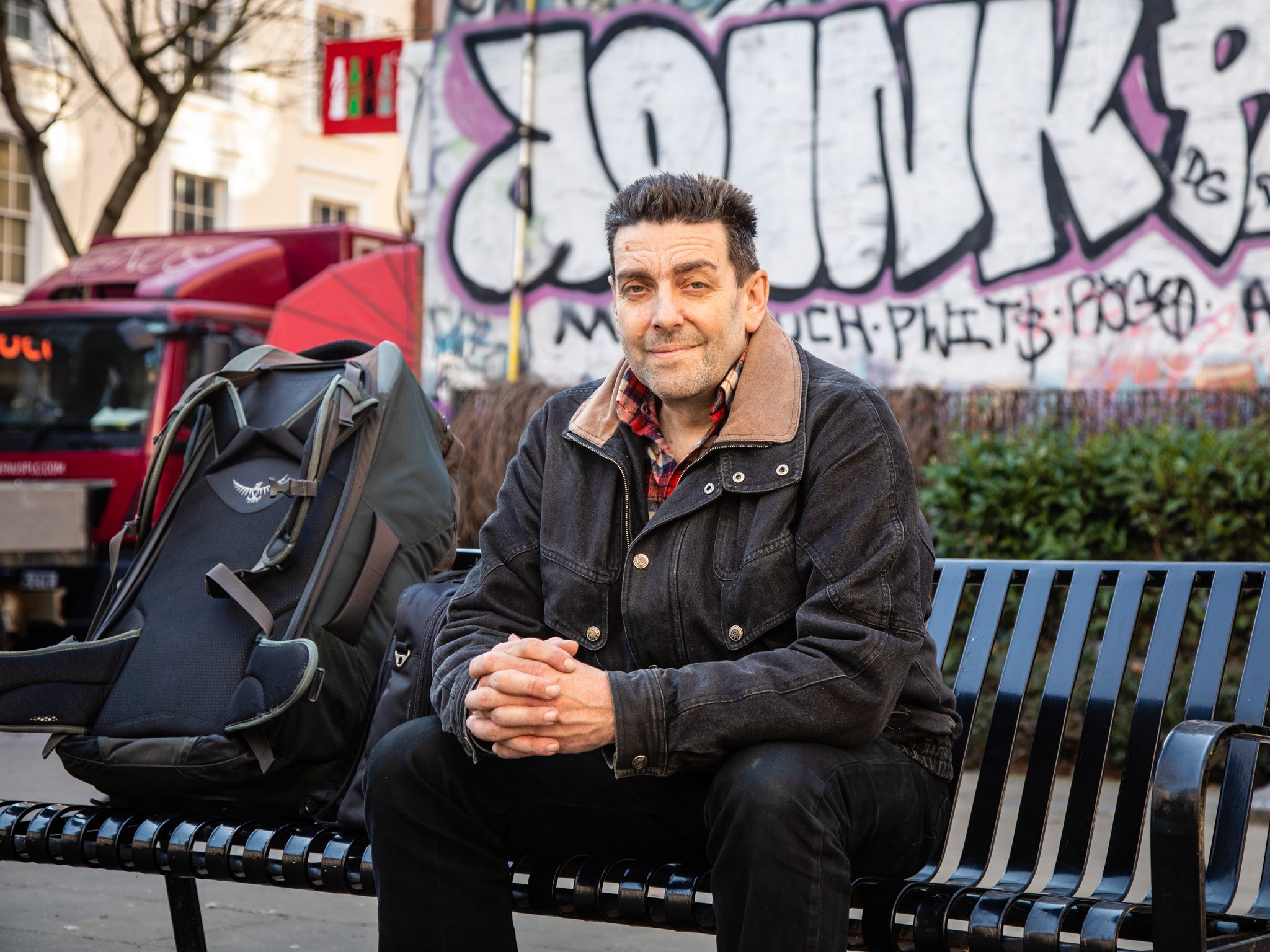 This homeless Londoner made a feature film while sleeping rough