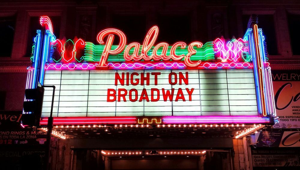 Palace Theatre Theater In Downtown Historic Core Los Angeles Palace Theatre Theater In Downtown Historic Core Los Angeles
