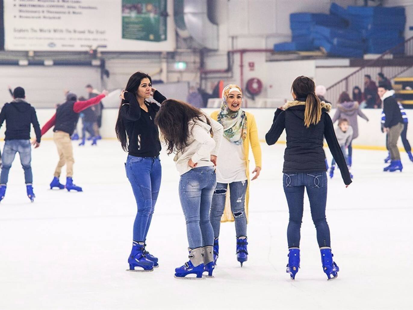 The best places to go ice skating in Sydney this winter