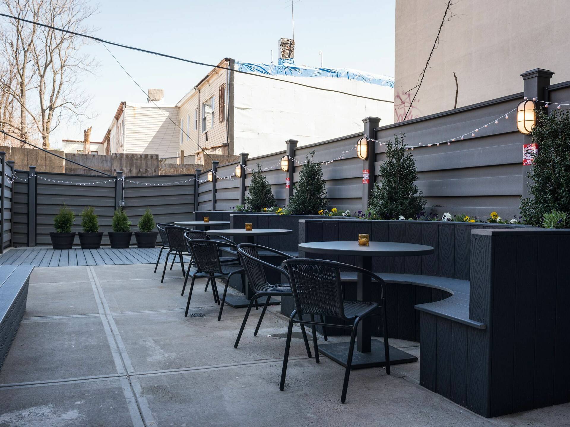 NYC's 26 best outdoor bars for drinks outside this season