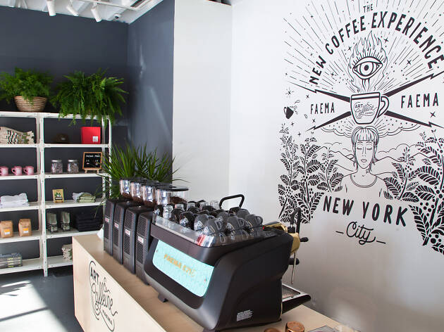 Faema Pop-Up Coffee Shop | Restaurants in New York