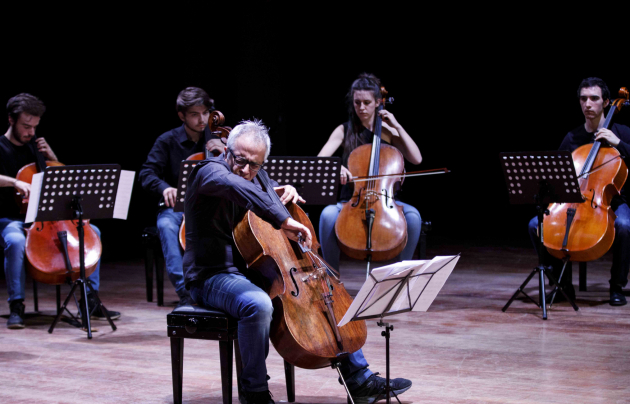 Giovanni Sollima - Music Up Close Cello Ensemble | Music in Barcelona