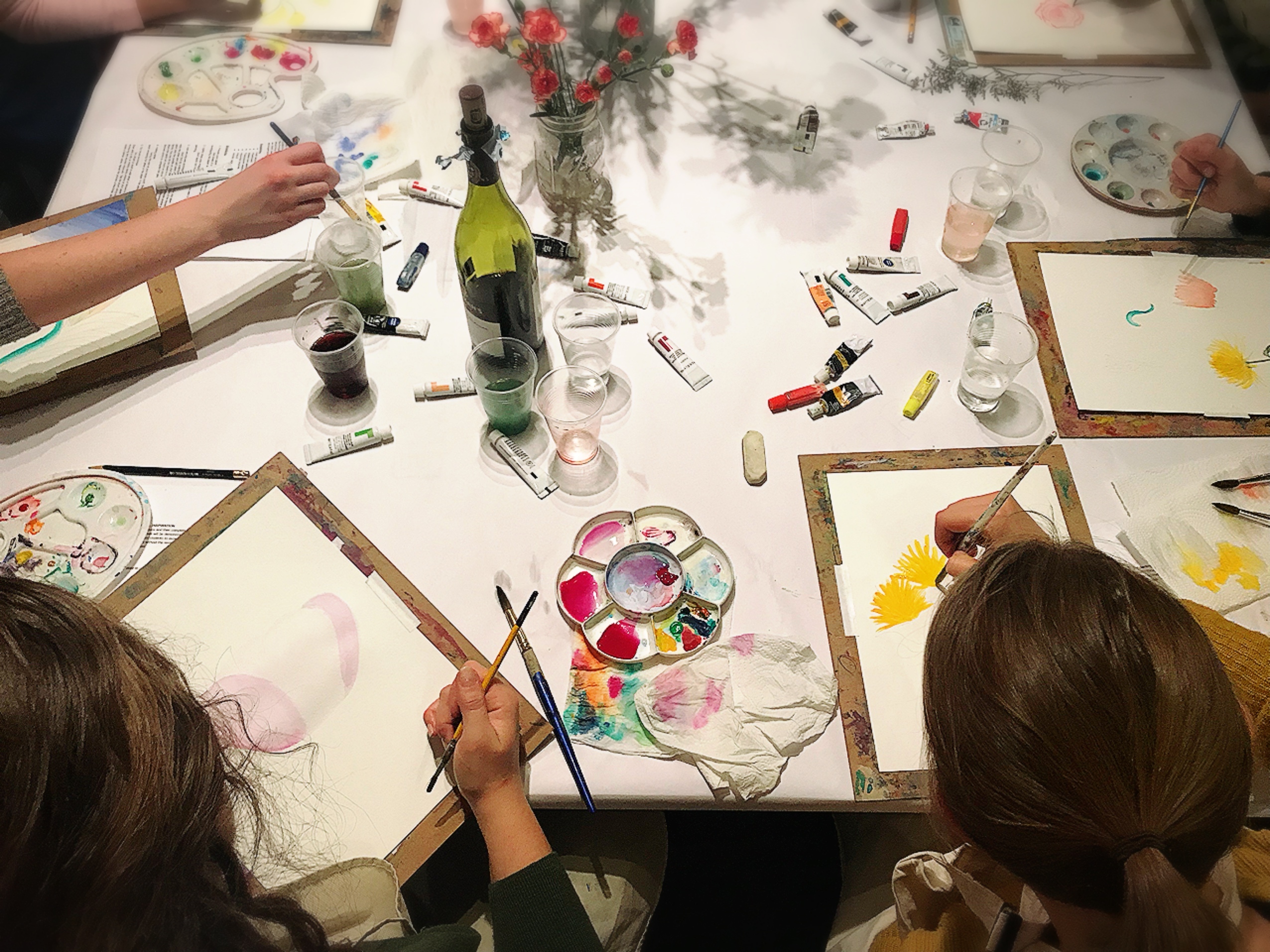 Rooftop Watercolor Workshop | Things to do in New York