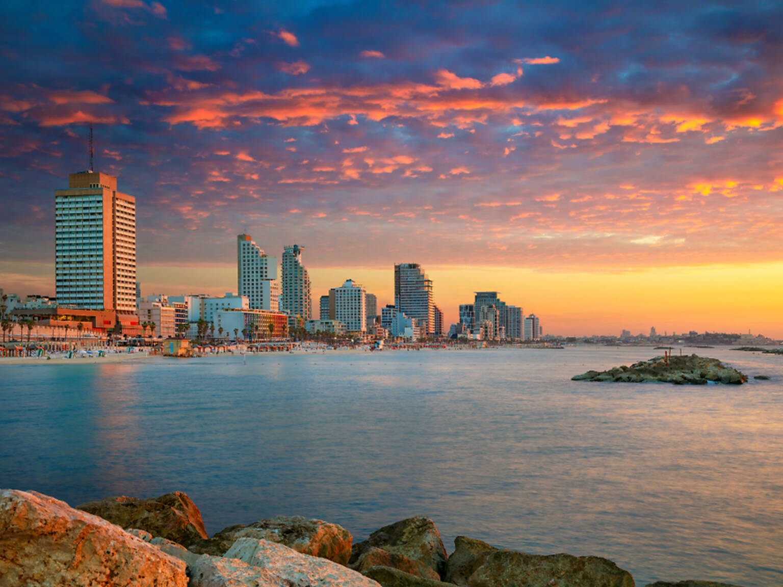 The best places to witness the sunset in Israel