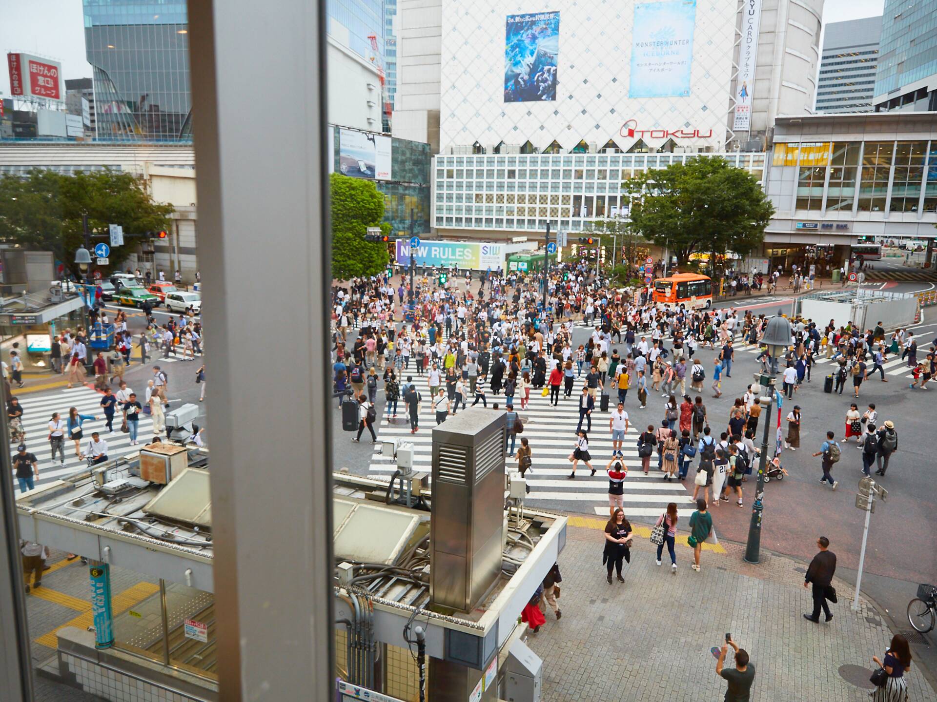Where to get the best views of Shibuya Crossing