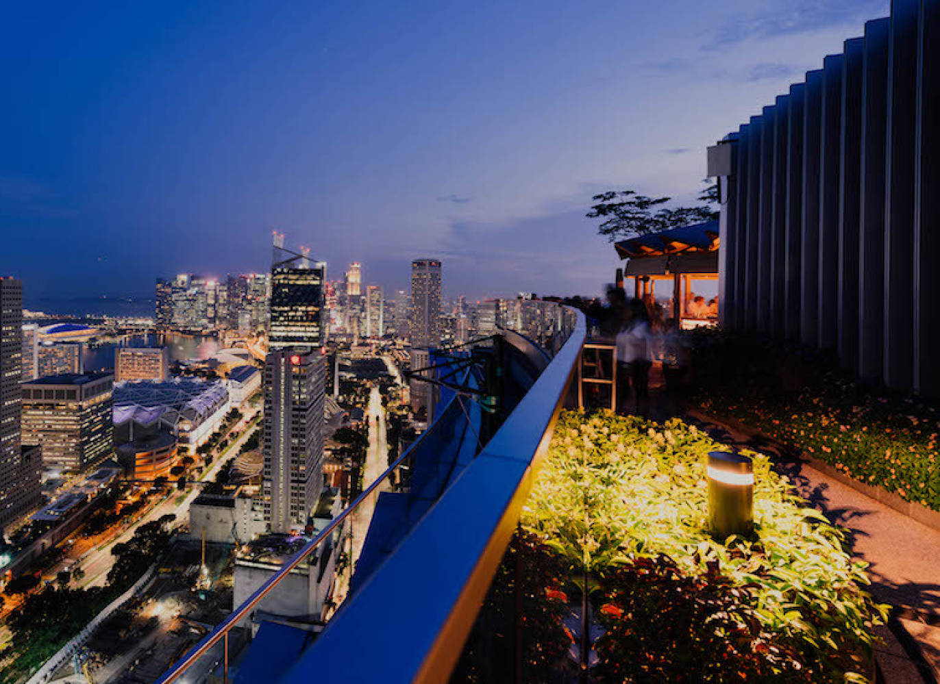 Free rooftop spaces in Singapore to visit for the views