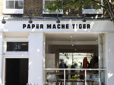 Paper Mache Tiger | Shopping in Islington, London