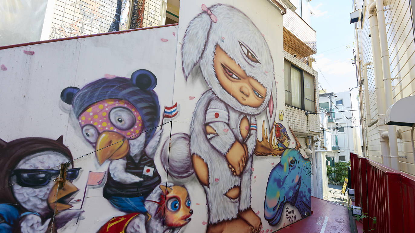 Best graffiti to see in Tokyo, from street art to wall murals and tags ...