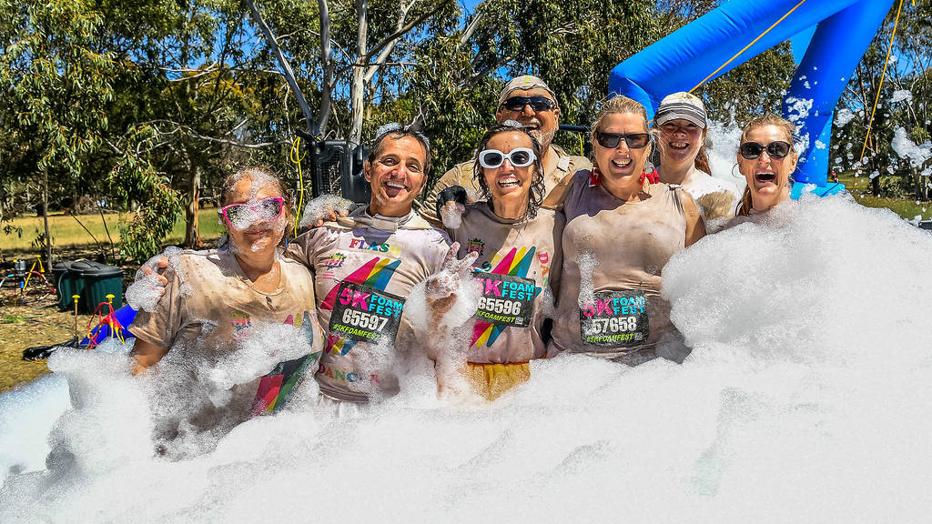 5K Foam Fest | Things to do in Melbourne