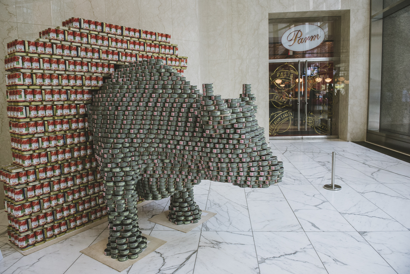 Canstruction New York at Brookfield Place | Things to do in New York Kids