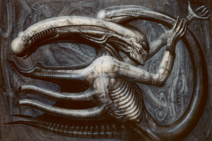 El arte de H.R. Giger, creador de Alien, llega por primera vez a la CDMX