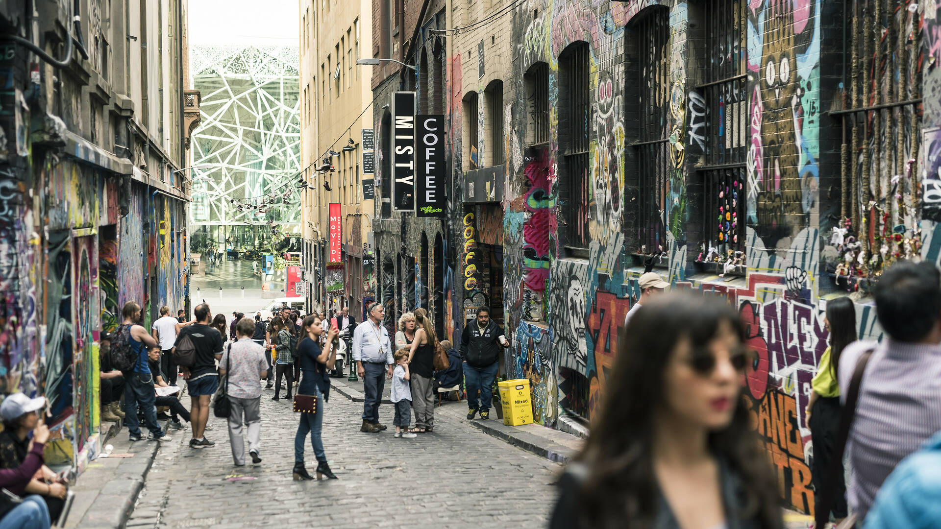 Hosier Lane, Melbourne's most famous spot for street art