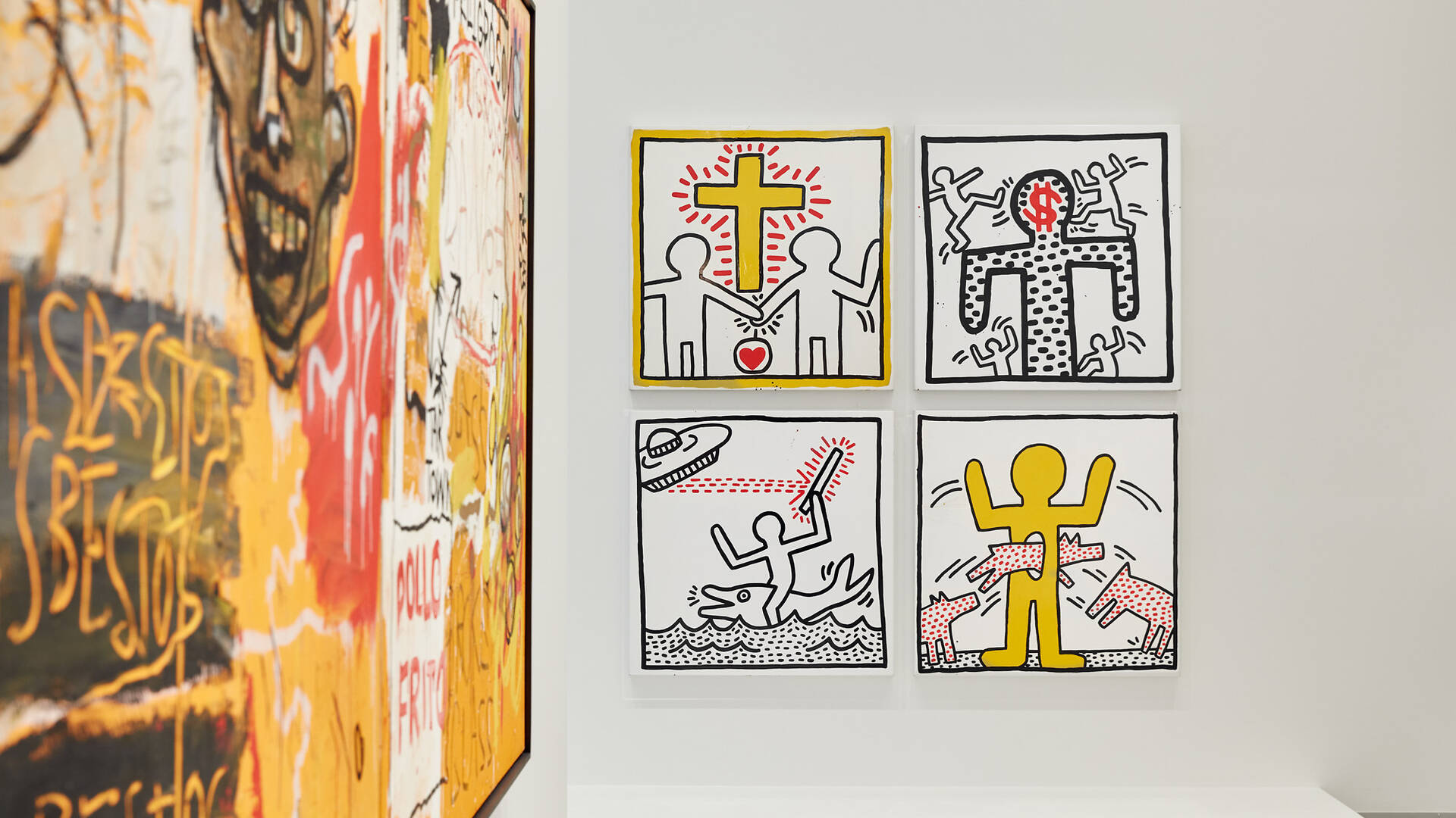Keith Haring | Jean-Michel Basquiat: Crossing Lines | Art in Melbourne