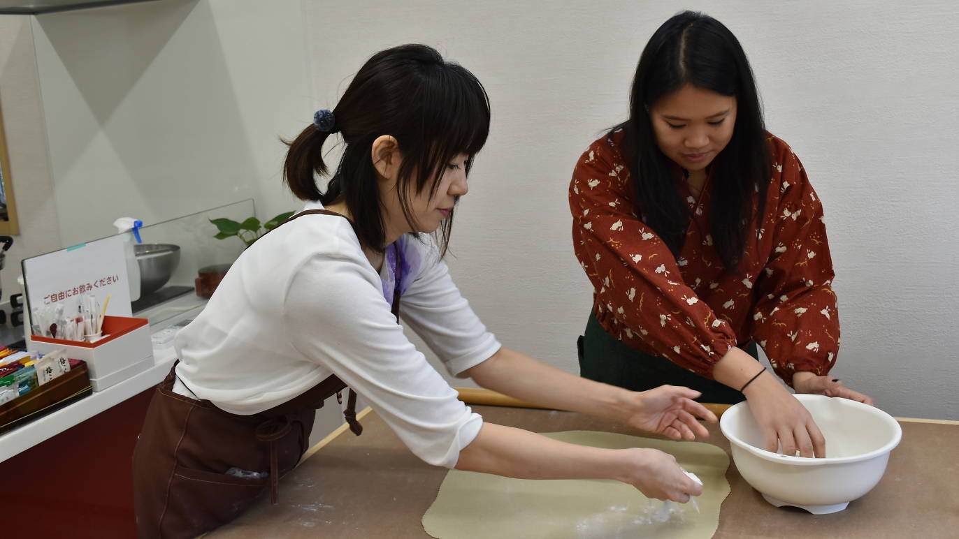 Handmade Soba Noodles Cooking Class | Things to do in Shinjuku, Tokyo