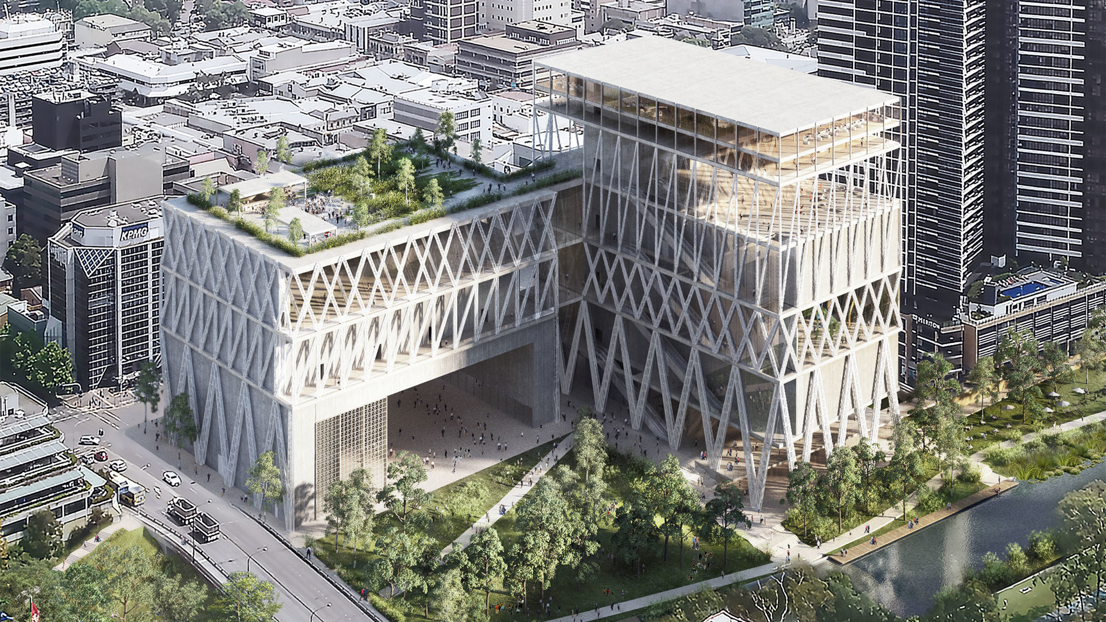 Designs for the new Powerhouse Museum have been revealed