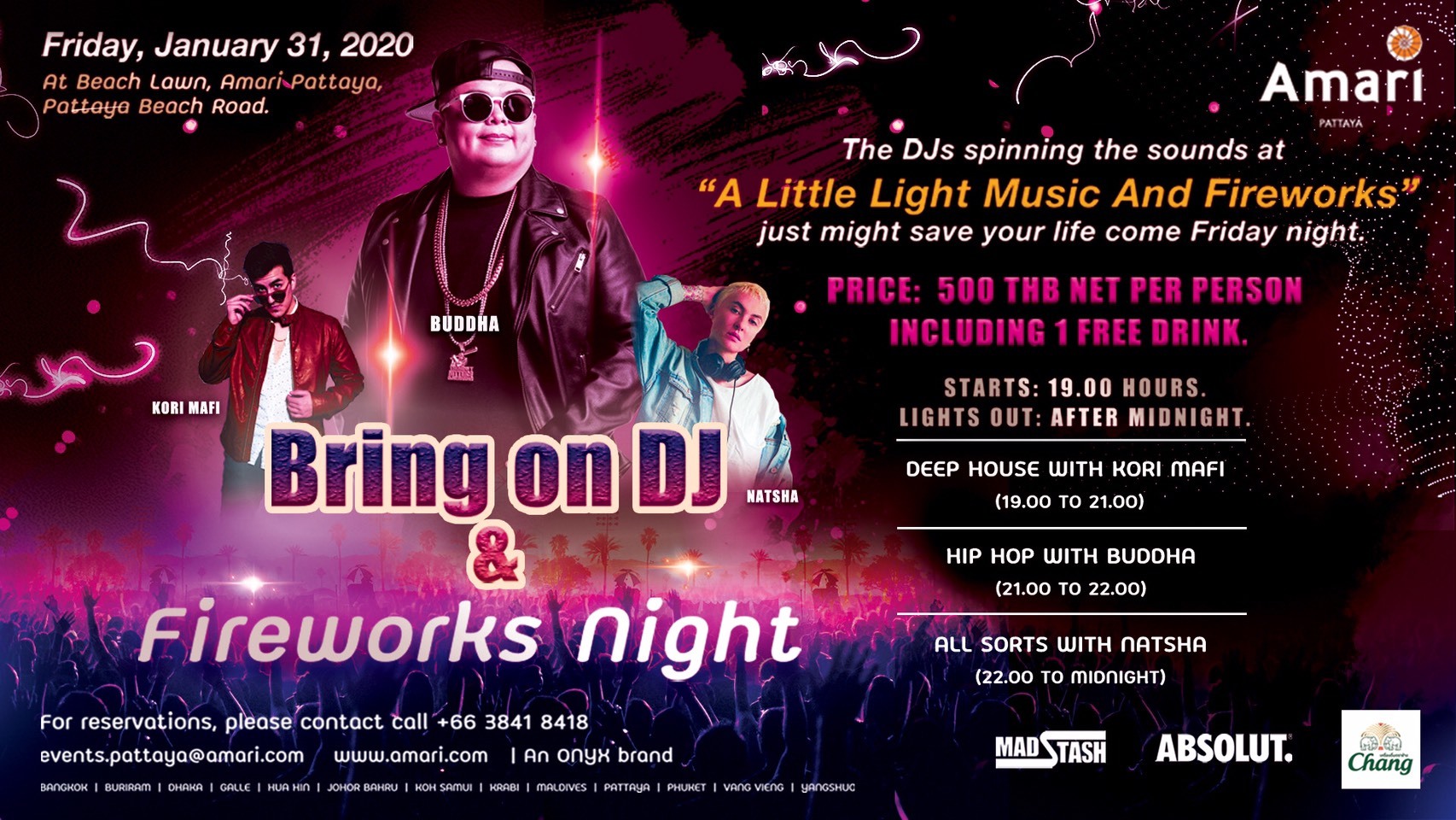 Friday, DJ & Fireworks | Things to do in กรุงเทพมหานคร