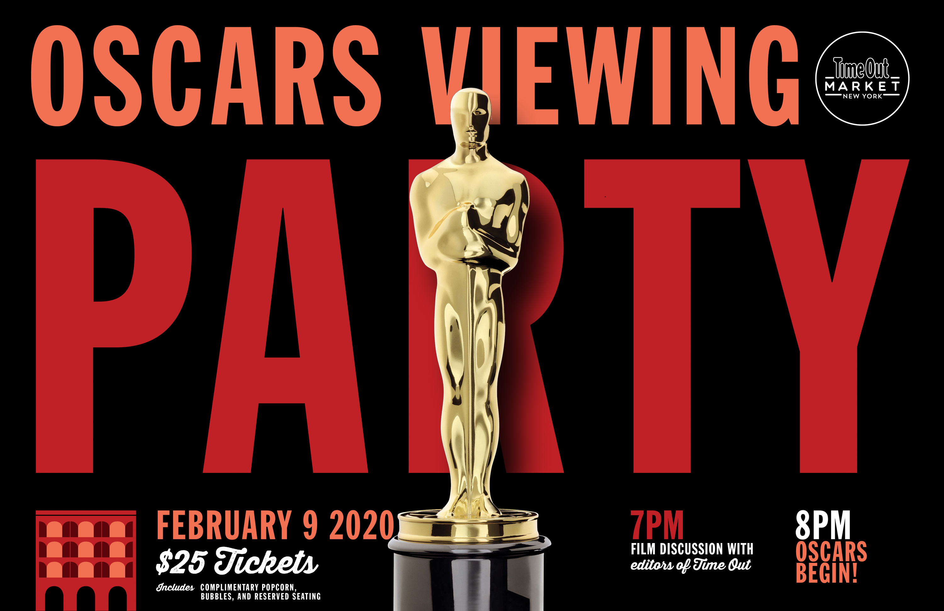 Oscars Viewing Party | Time Out Market in New York
