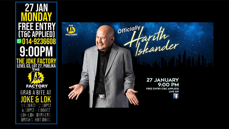 Officially Harith Iskander Live! | Comedy in Kuala Lumpur