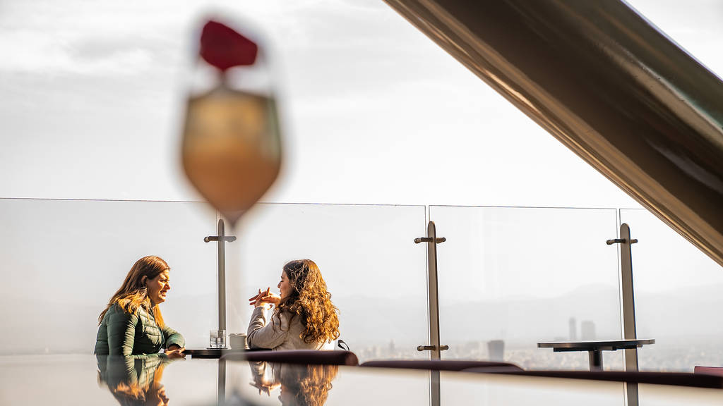 Cityzen: rooftop bar de Sofitel en el piso 38 con vista a Reforma