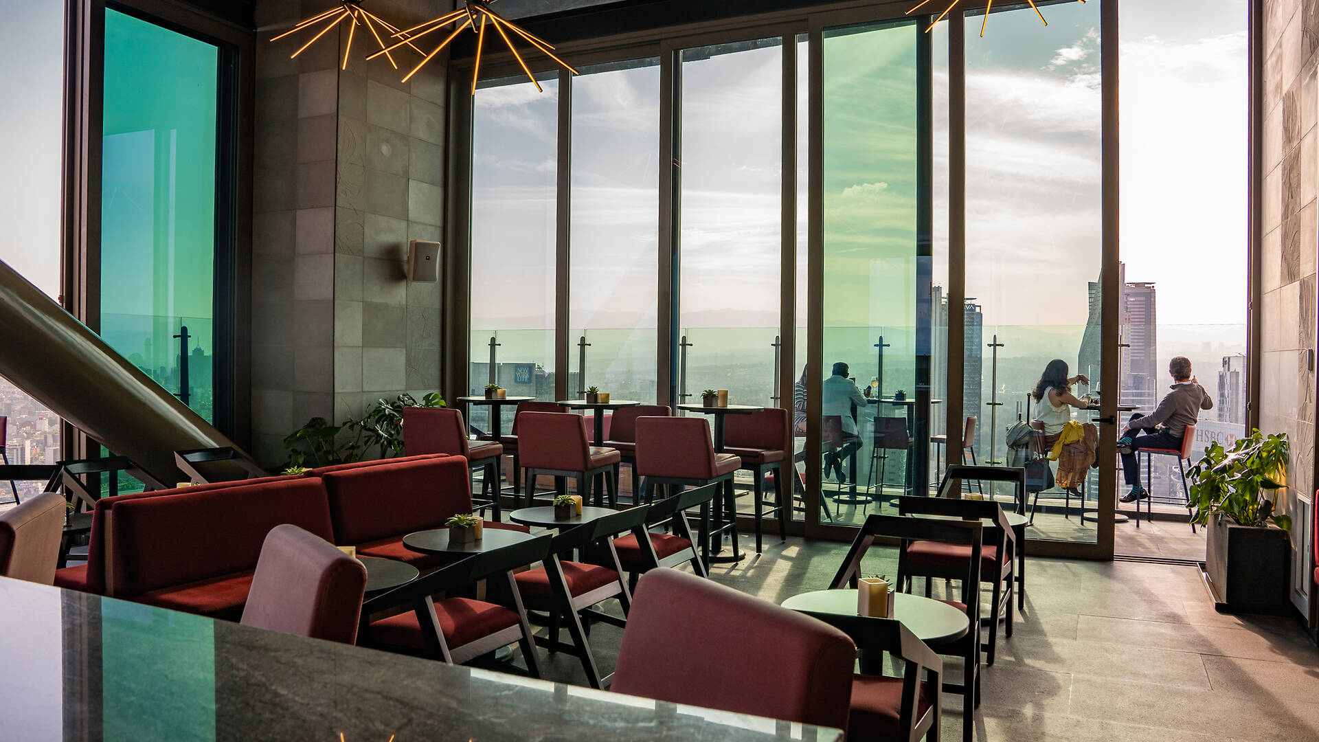 Cityzen: rooftop bar de Sofitel en el piso 38 con vista a Reforma