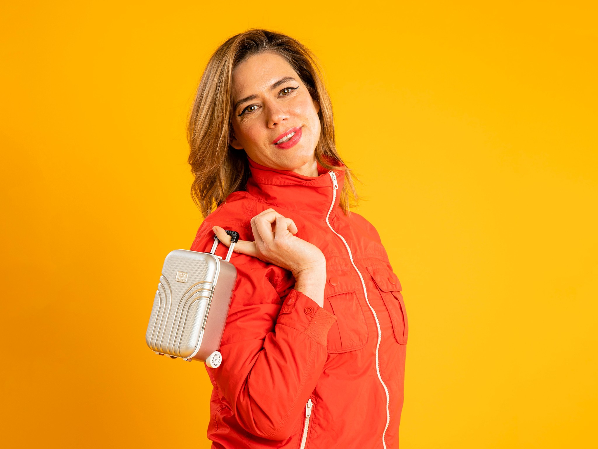 Got baggage? Comedian Lou Sanders has big tips for travelling light