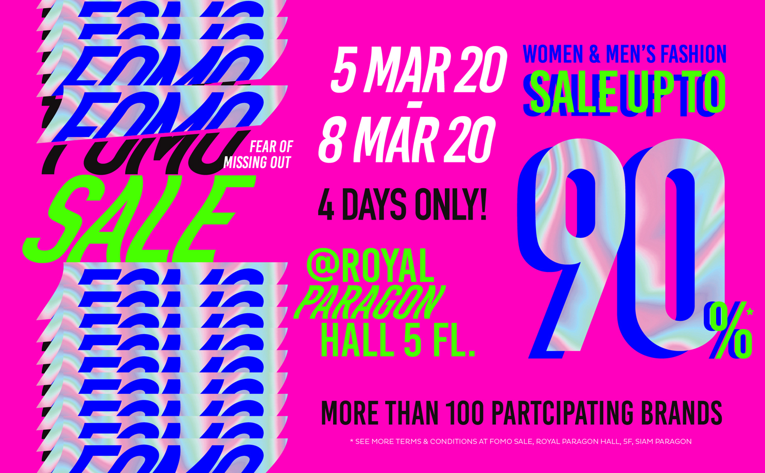 FOMO Sale | Shopping in Bangkok