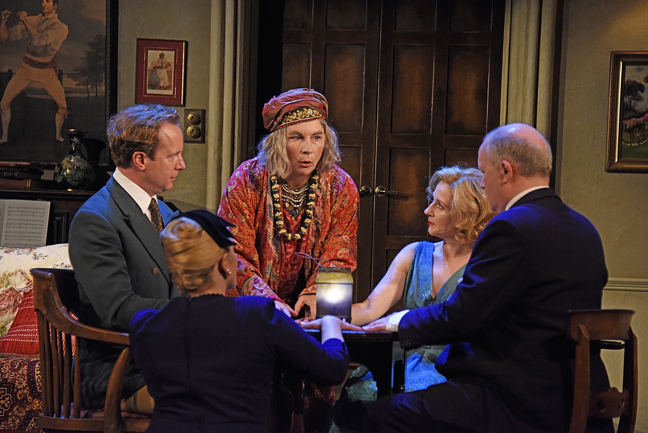 Blithe Spirit review: Jennifer Saunders is scene-stealing – if familiar ...