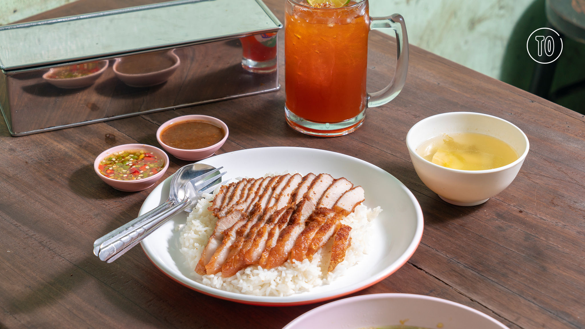 Bangkok's best fried pork you can order through delivery apps