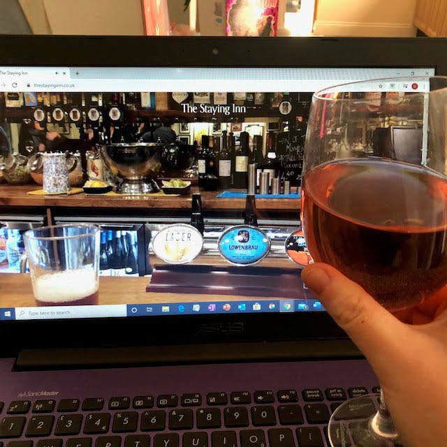 You can sit at the bar of this virtual pub tonight. Or right now, in fact
