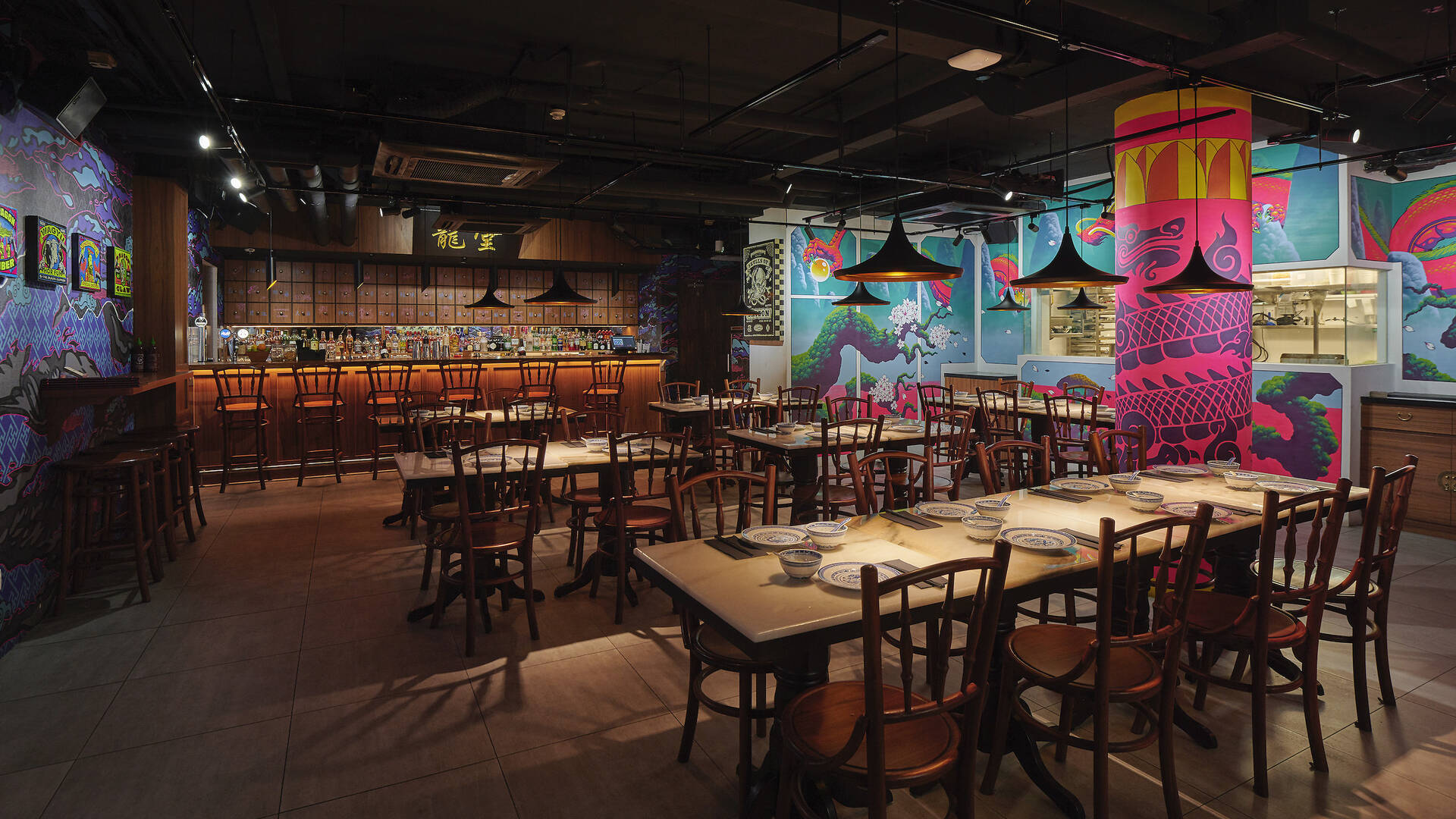 The Dragon Chamber: Kopitiam by day, mysterious Chinese restaurant by night