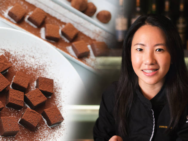 Learn how to make nama chocolates with chef Janice Wong
