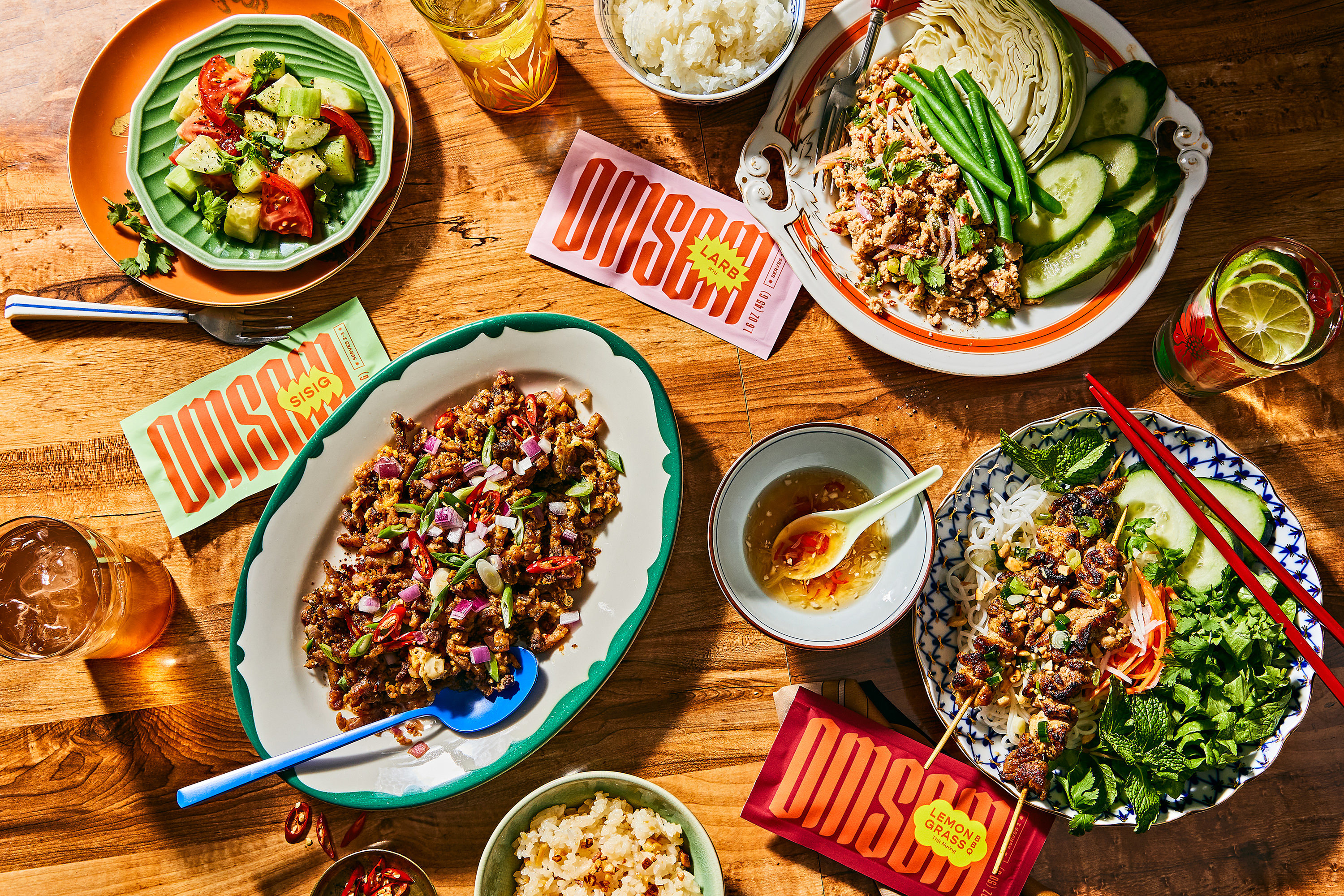 Omsom: spices by Jeepney, Fish Cheeks and Madame Vo