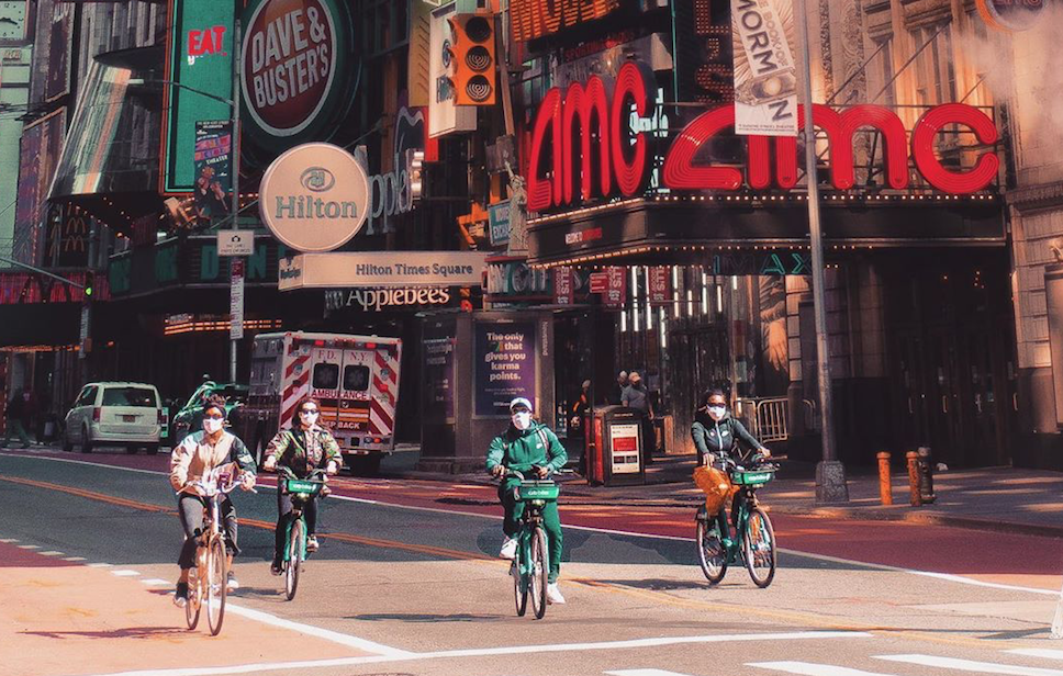 Striking images of NYC under lockdown