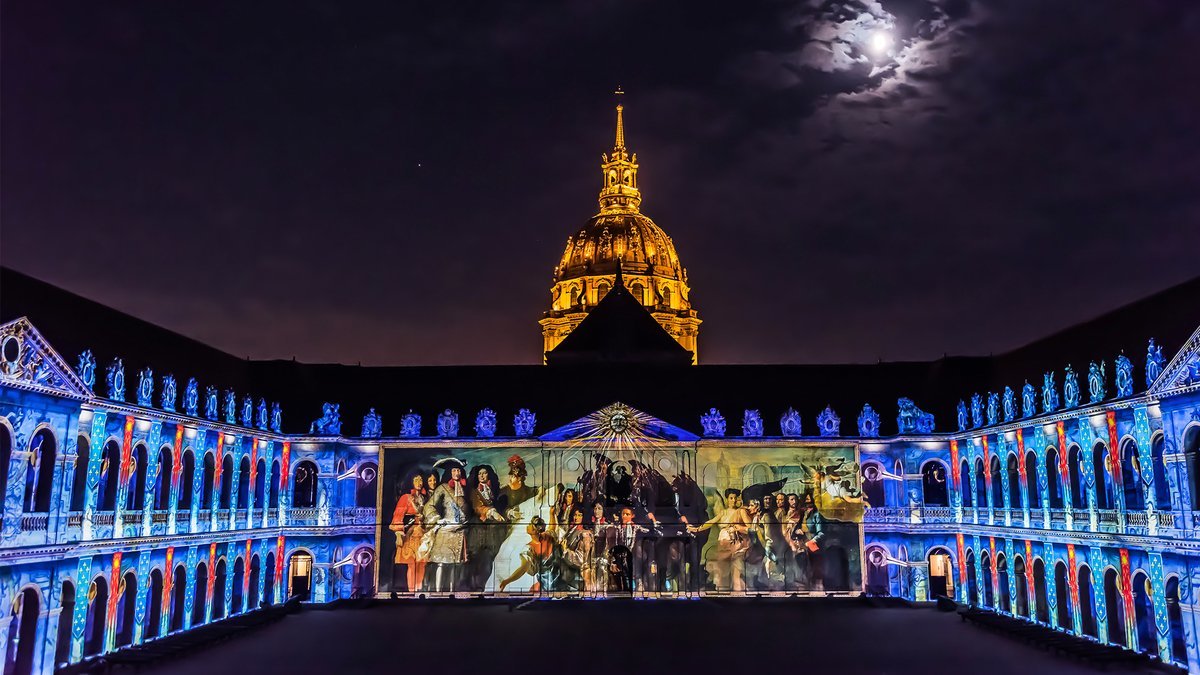 Un show spectaculaire va illuminer l'Hôtel des Invalides cet été