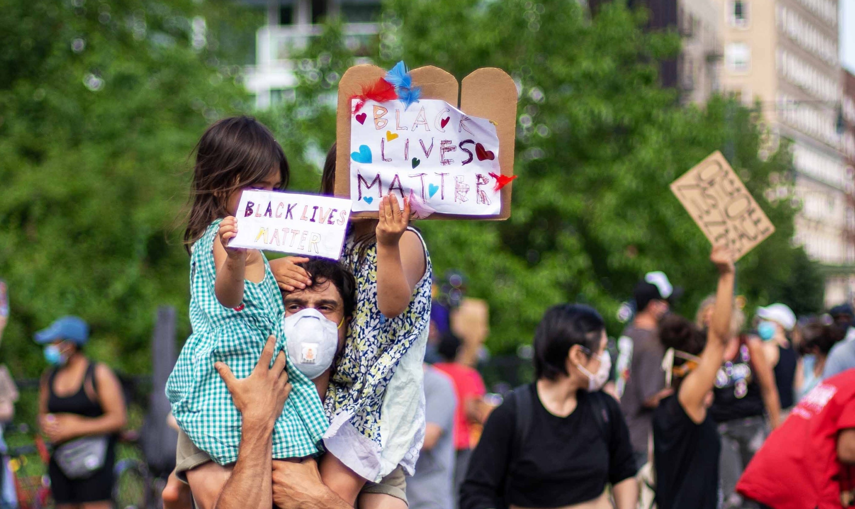This NYC mom organized a children's protest for equality