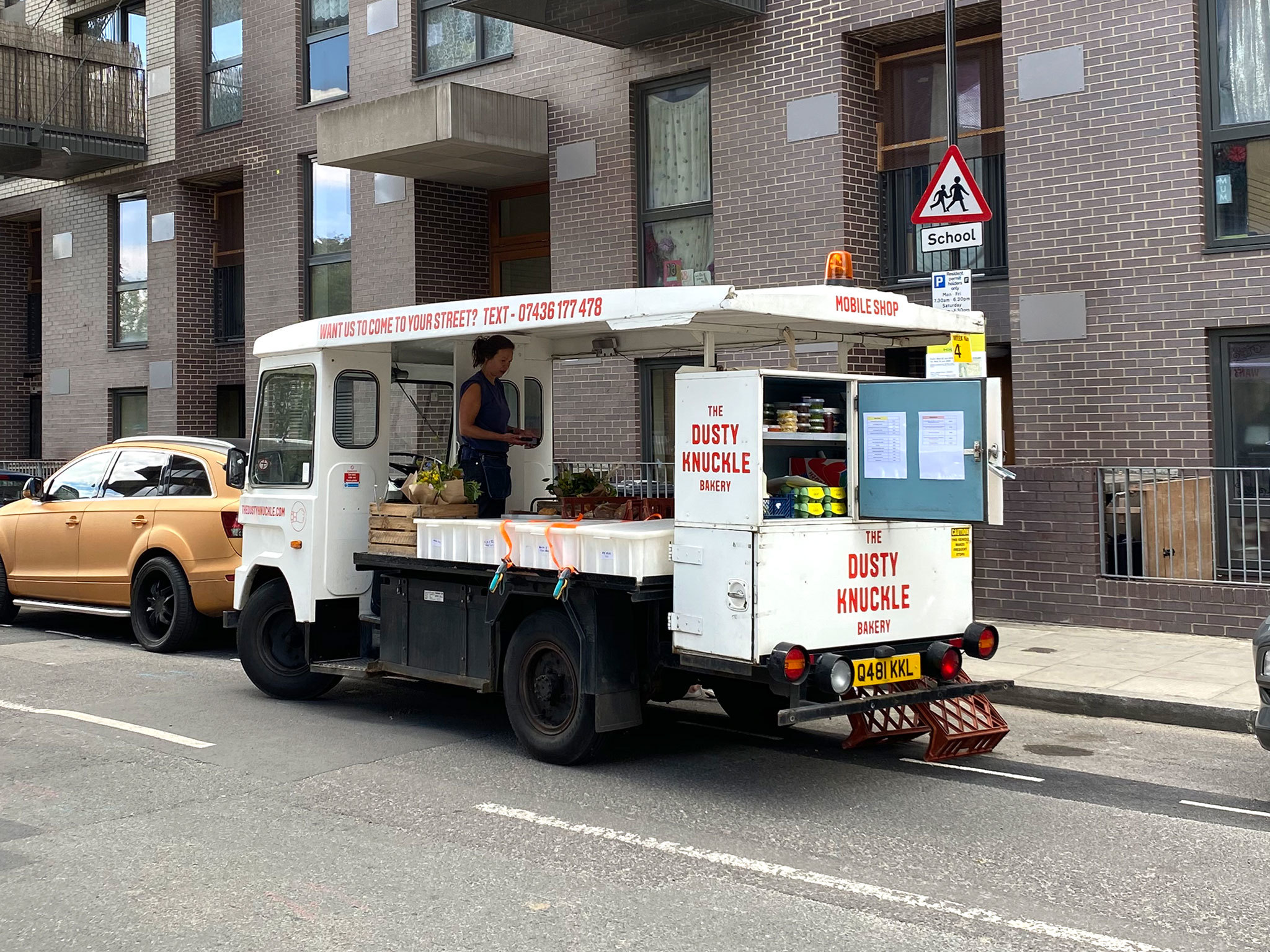 East London’s Dusty Knuckle bakery has launched a sourdough delivery van