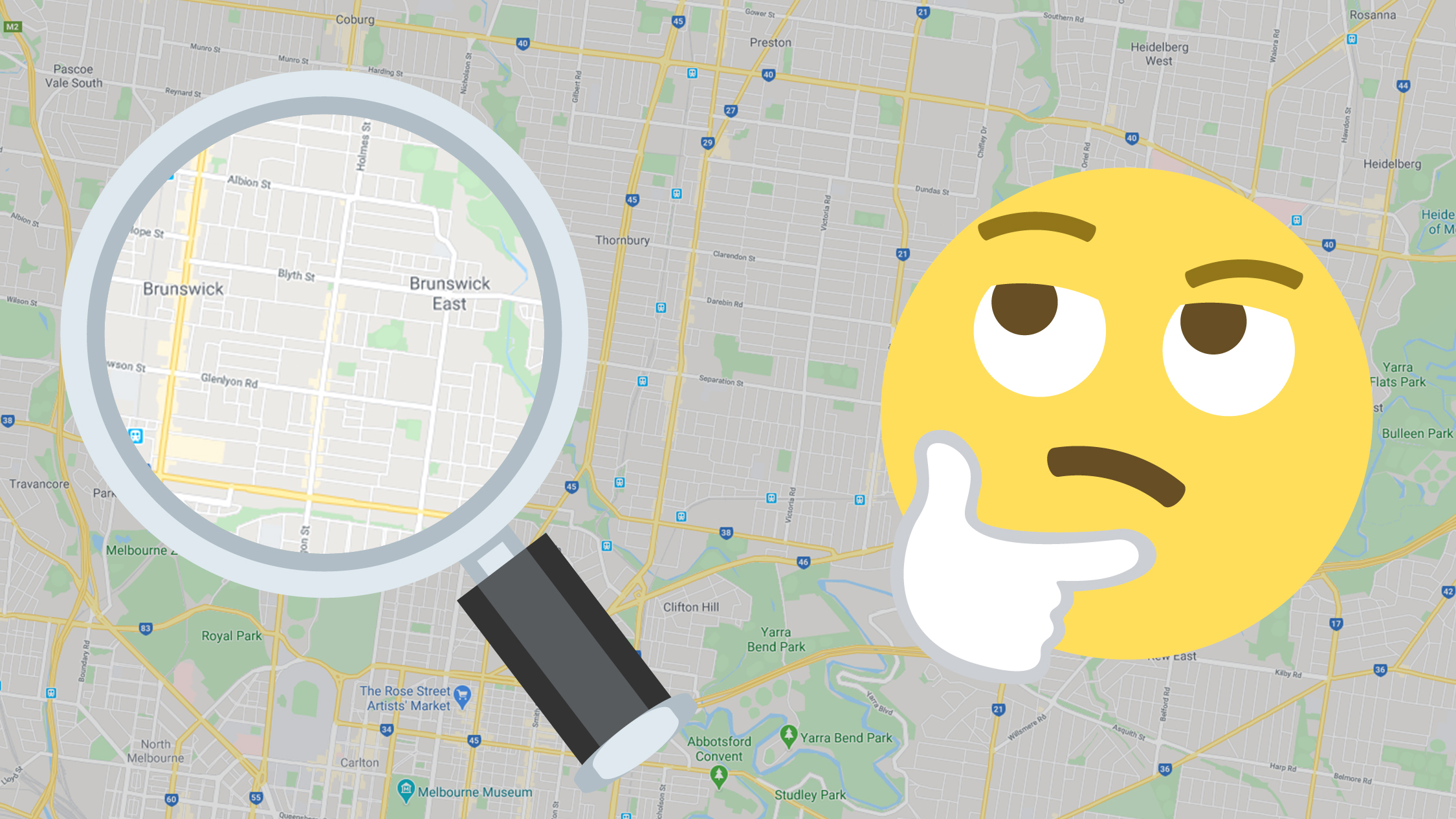 OK, but where on Earth is Brunswick South?