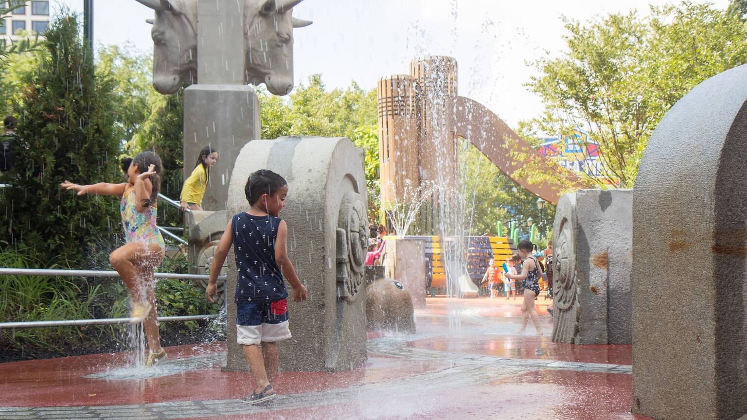 22 Best Water Playgrounds in NYC to Cool Off in the Summer