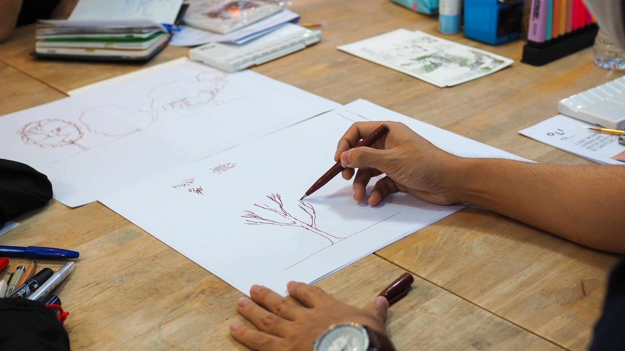 Landscape & Quick Sketch Workshop | Things to do in Bangkok