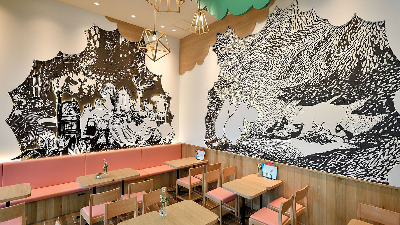 Moomin Cafe Tokyo Skytree Town Solamachi | Restaurants in Oshiage, Tokyo