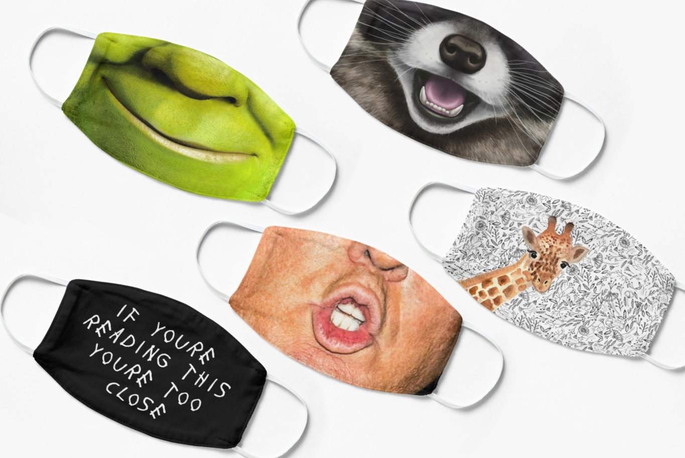 Where to buy printed face masks online