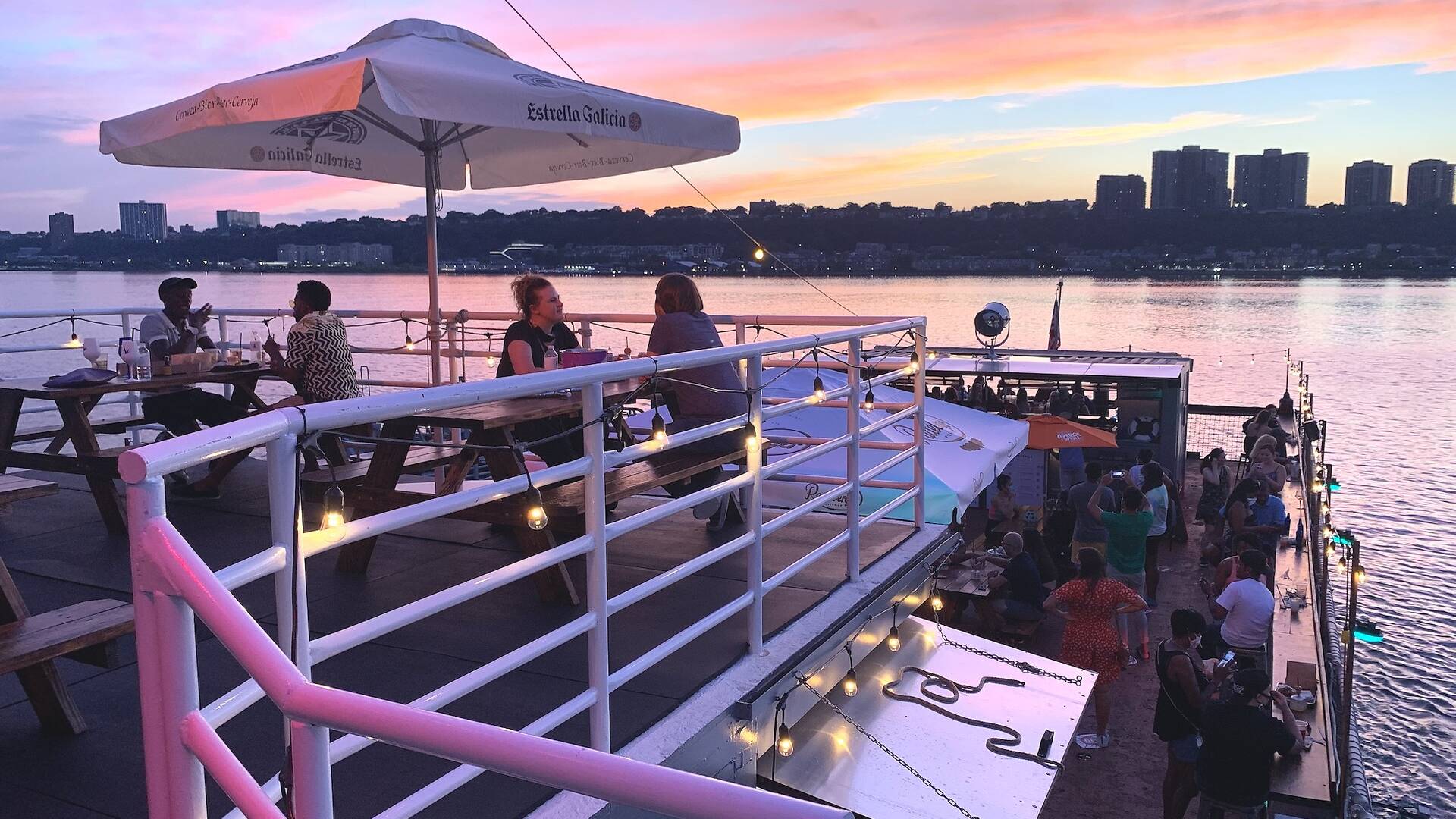 NYC's best boat bars for drinks and snacks on the water